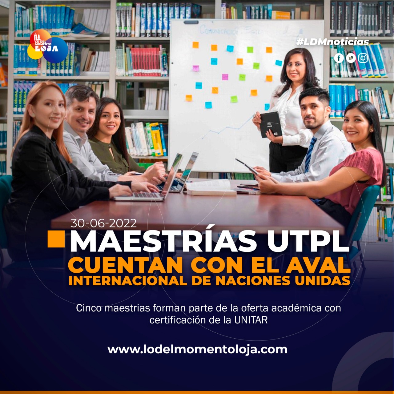 Maestrías UTPL cuentan con aval internacional