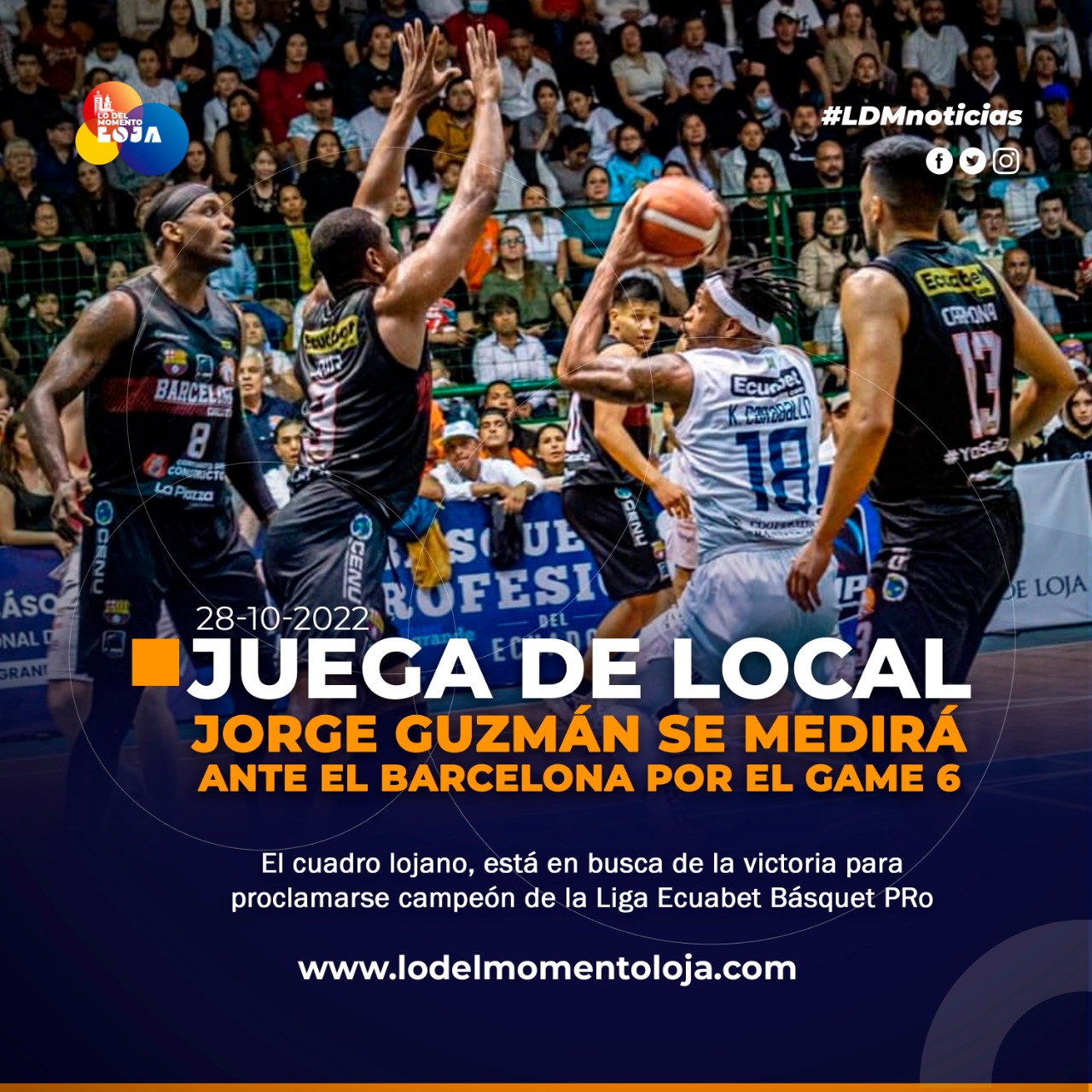 Jorge Guzmán busca ser campeón nacional