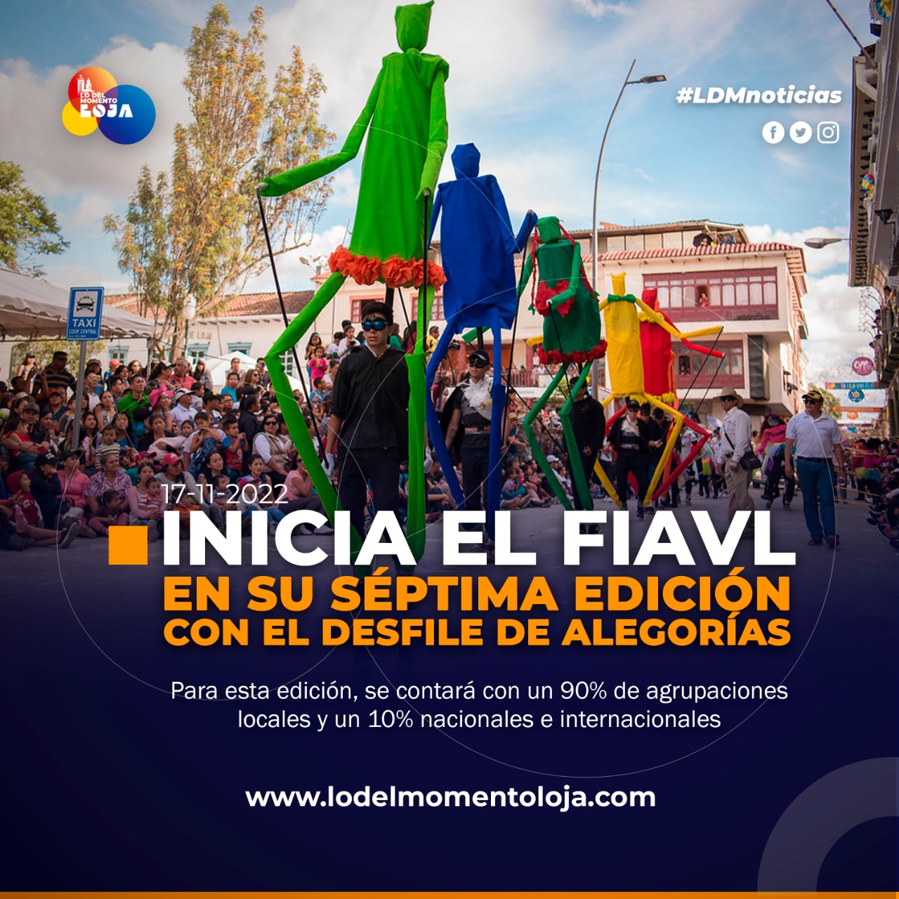 Inicia el Festival Internacional de Artes Vivas Loja 2022