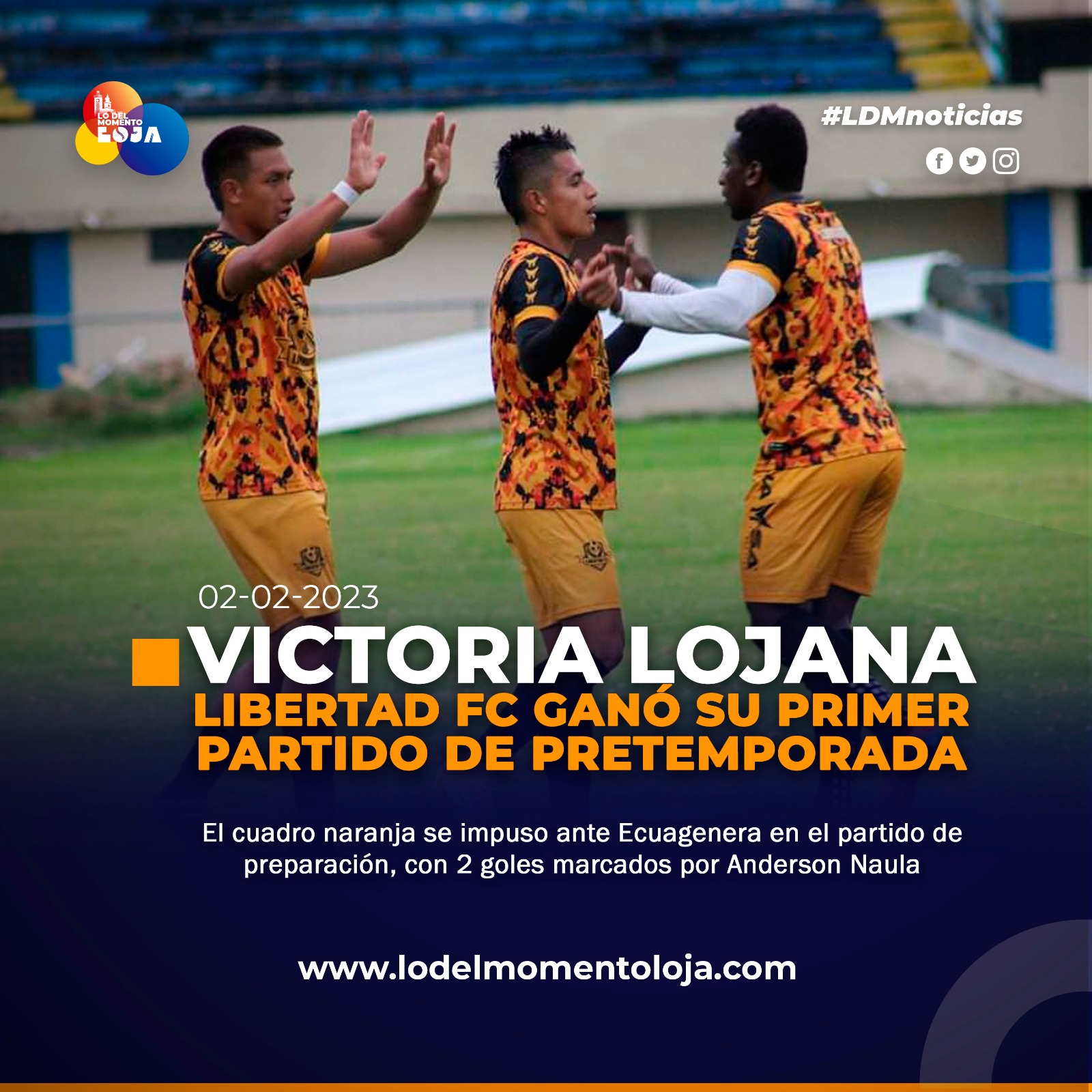 Libertad Fc gana en partido amistoso