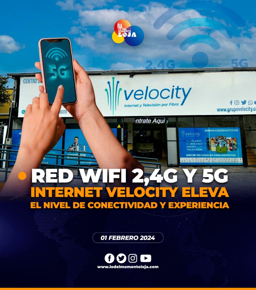 Red wifi 2.4G y 5G, Velocity eleva la experiencia de Internet