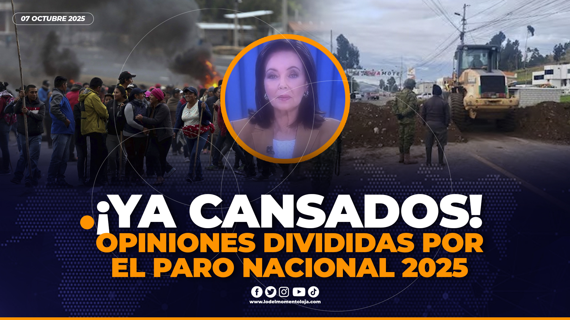 Ciudadanos muestran su postura en contra del Paro Nacional que lleva 16 ...